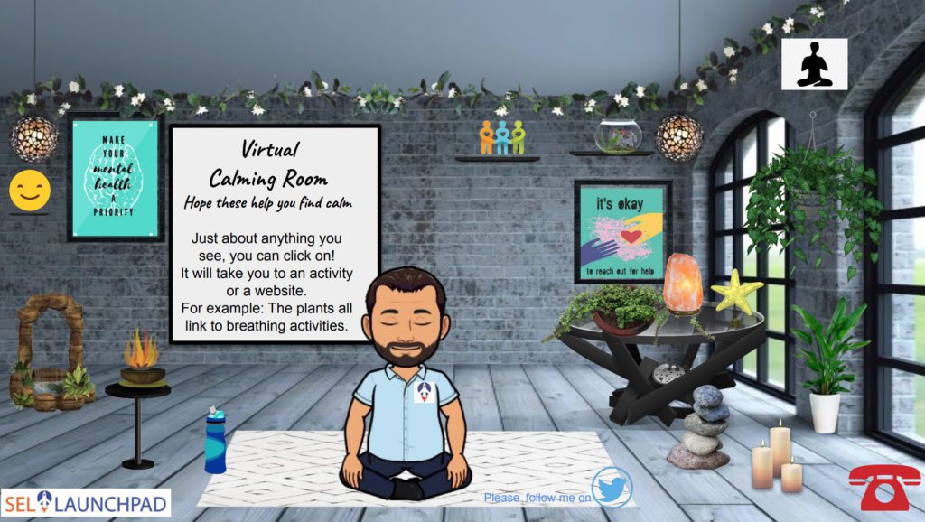 Discover Relaxation with Our Virtual Calming Room